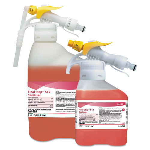 Diversey 5753301 Final Step 512 Quaternary Sanitizer | OfficeCrave.com