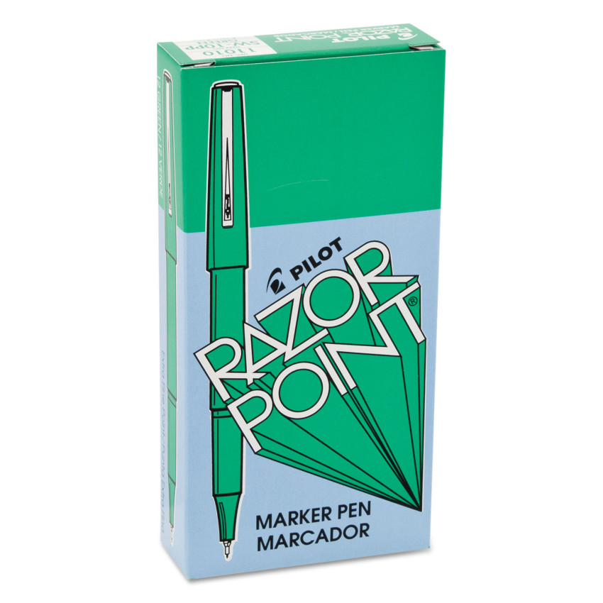 Pilot Razor Point Fine Line Porous Point Pen, Stick, Extra-Fine 0.3 mm ...