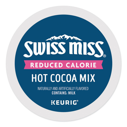 Swiss Miss Milk Chocolate Reduced Calorie Hot Cocoa K Cups 22 Box 8525 OfficeCrave