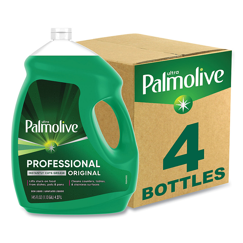 Palmolive Professional Dishwashing Liquid, Fresh Scent, 145 oz Bottle ...