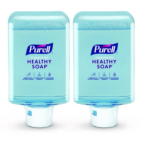 PURELL HEALTHY SOAP with CLEAN RELEASE Technology Fragrance Free Foam ...