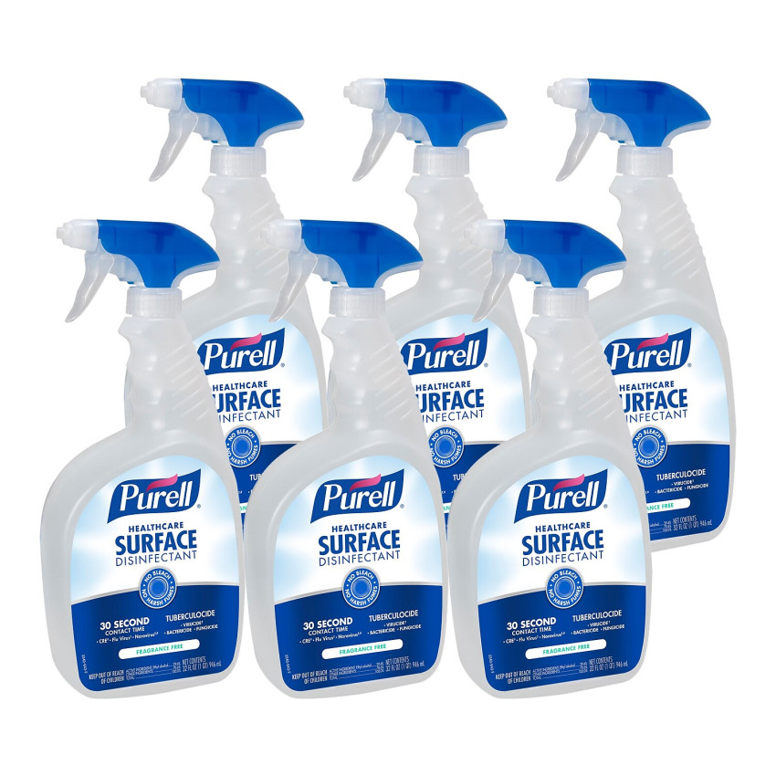 PURELL Healthcare Surface Disinfectant, Fragrance Free, 32 oz Spray ...