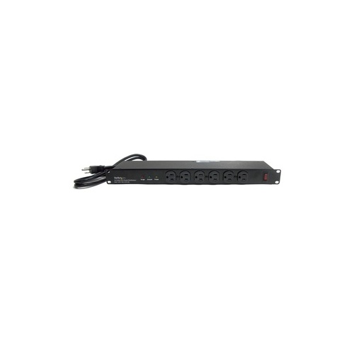 StarTech Rackmount PDU with 16 Outlets and Surge Protection - 19in ...