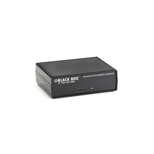 Black Box Cat6 A/b Switch - Latching Rj45 Remote Control, Dry Contact ...