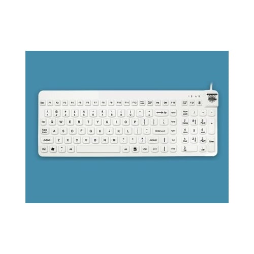 Man & Machine Really Cool Low Profile Keyboard - White (RCLP/W5 ...