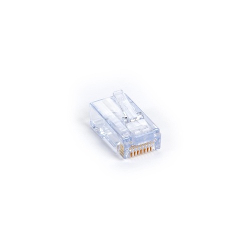 Black Box Cat6 Ez Rj45 Modular Plug Connector For Round Solid/stranded ...