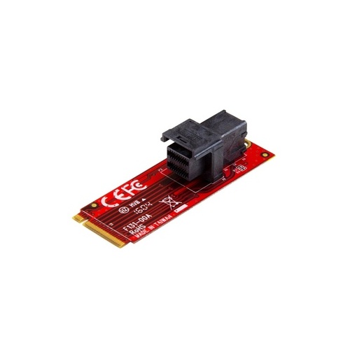 StarTech U.2 to M.2 Adapter for U.2 NVMe SSD - M.2 PCIe x4 Host ...