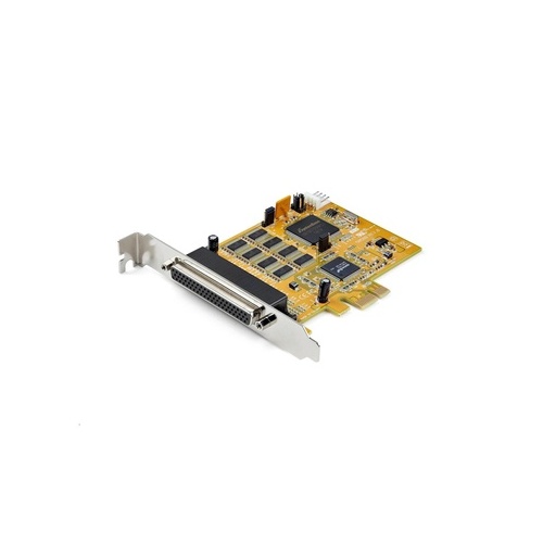 StarTech 8-Port PCI Express RS232 Serial Adapter Card - PCIe to Serial DB9 RS232 Controller Card ...