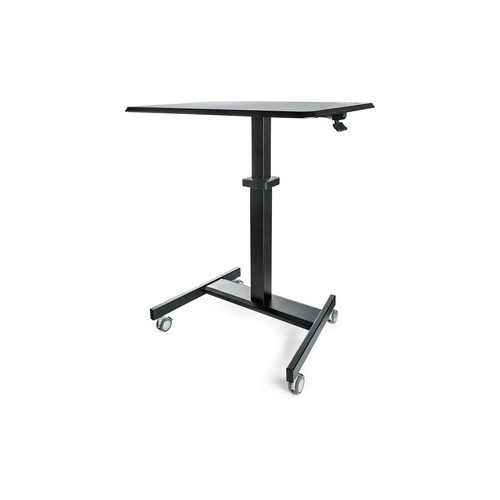 StarTech Mobile Standing Desk - Portable Sit-Stand Ergonomic Height ...
