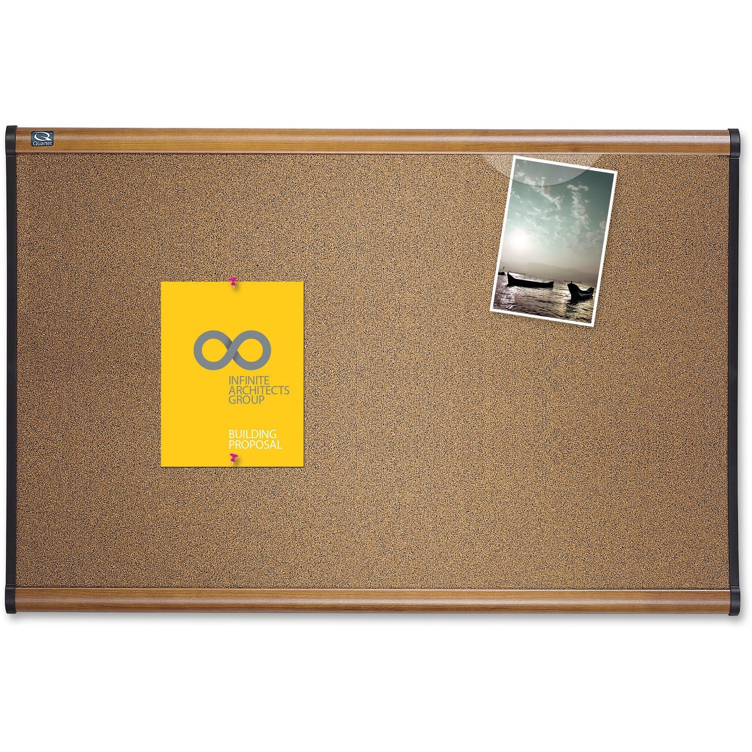 Quartet Prestige Bulletin Board (B247MA) | OfficeCrave.com