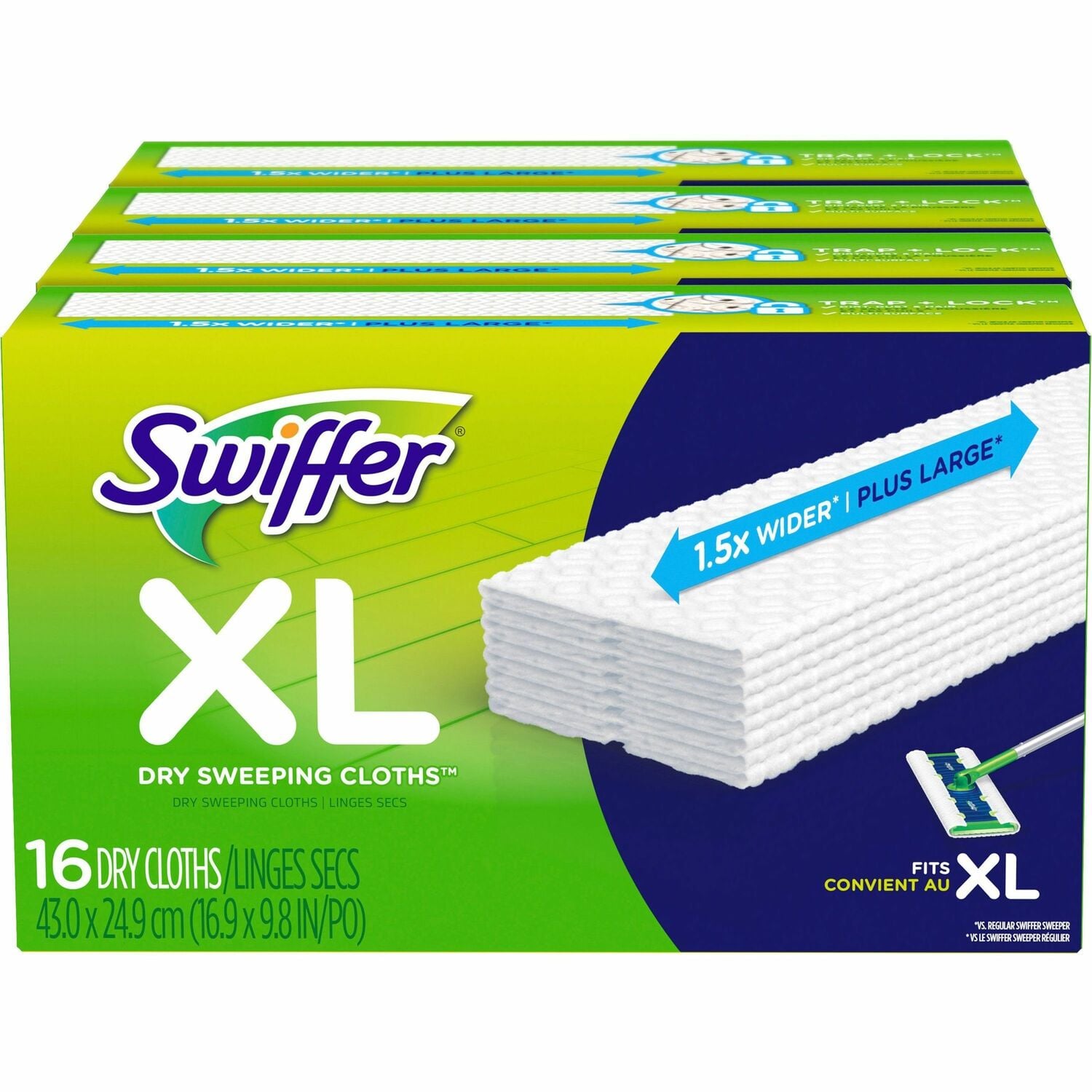 Swiffer Sweeper XL Dry Sweeping Cloths (96826CT) | OfficeCrave.com