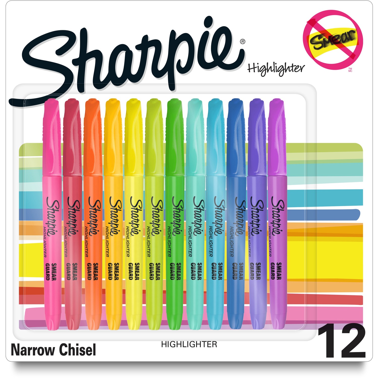 Sharpie Accent Highlighters w/Smear Guard (2157490) | OfficeCrave.com