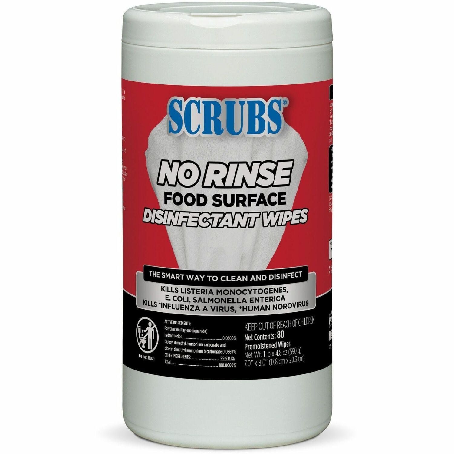 ITW No Rinse Food Surface Disinfectant Wipes (97080) | OfficeCrave.com