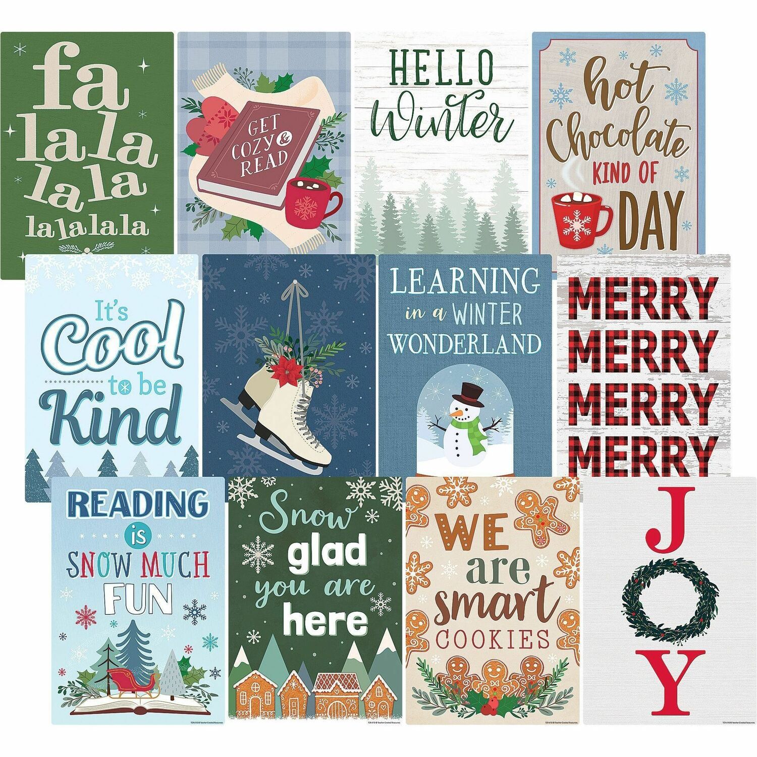 Teacher Created Resources Seasonal Classroom Posters (6110 ...