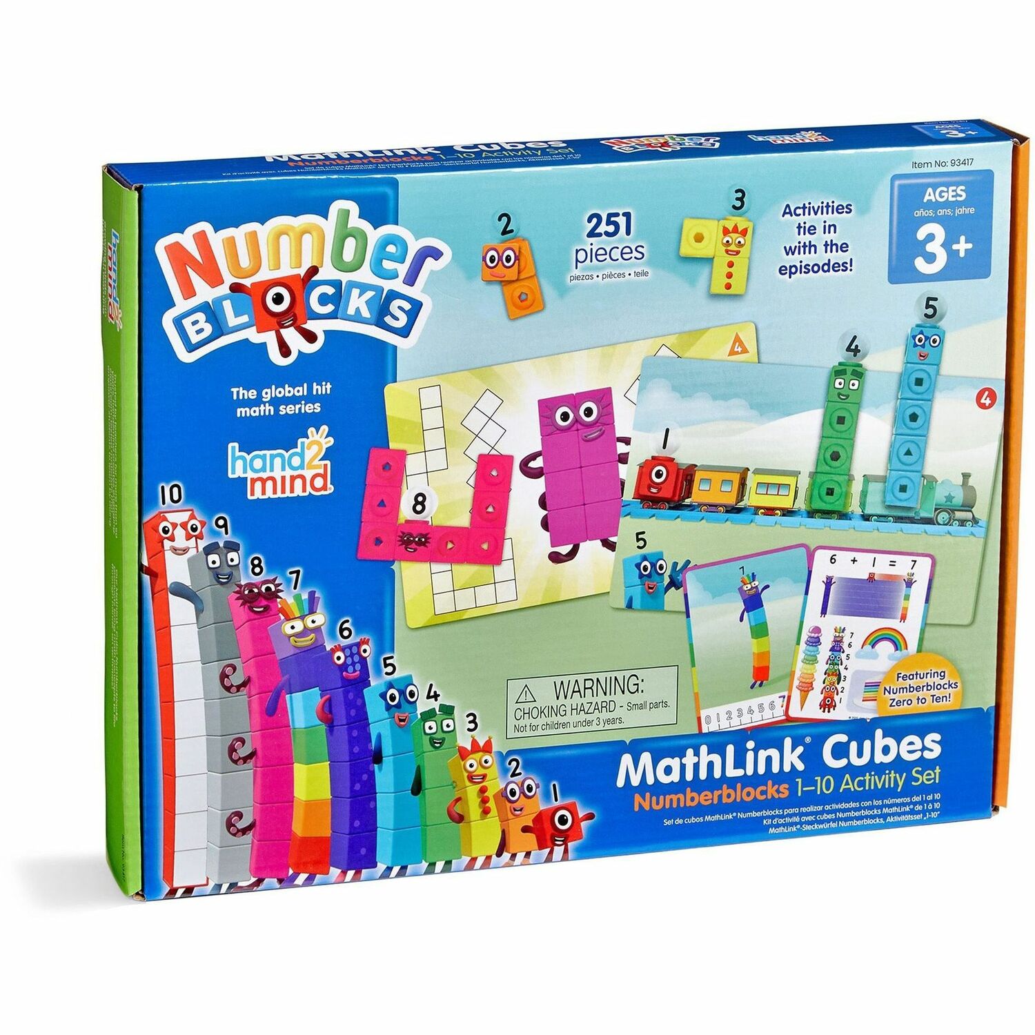 Learning Resources MathLinks Cubes Early Activity Set (93417 ...