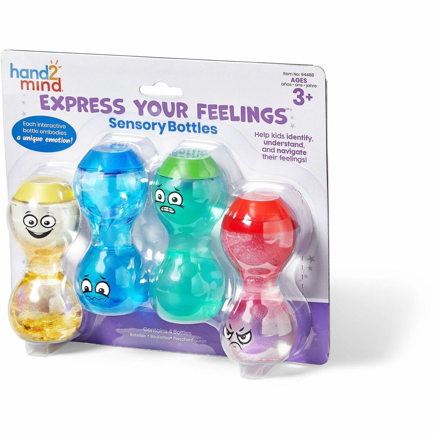Learning Resources Express Your Feelings Sensory Bottles (94488 ...
