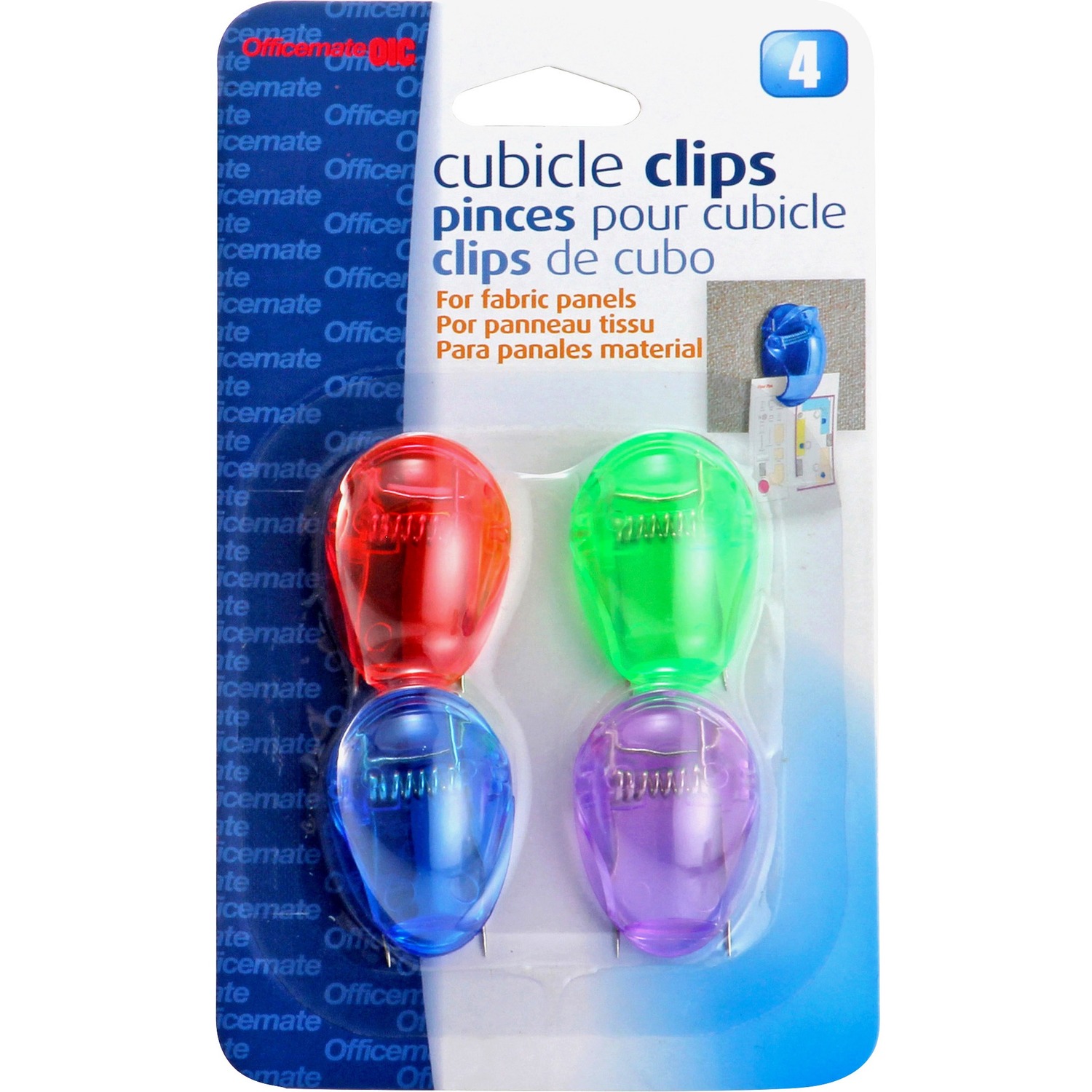 OIC Standard Cubicle Clips (30172) | OfficeCrave.com