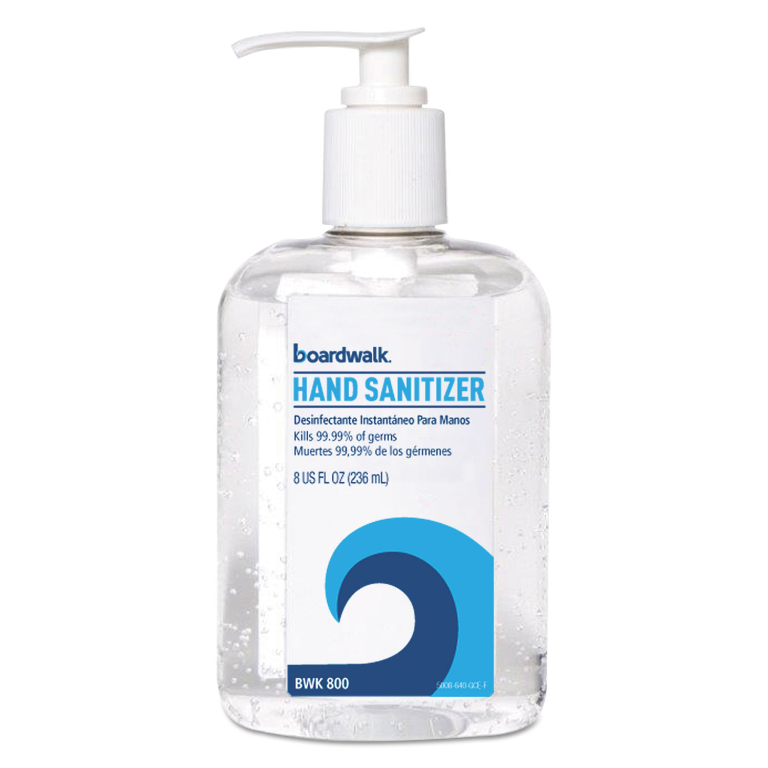 Boardwalk Hand Sanitizer Gel Lemon Scent 8 oz Pump Bottle 800EA OfficeCrave