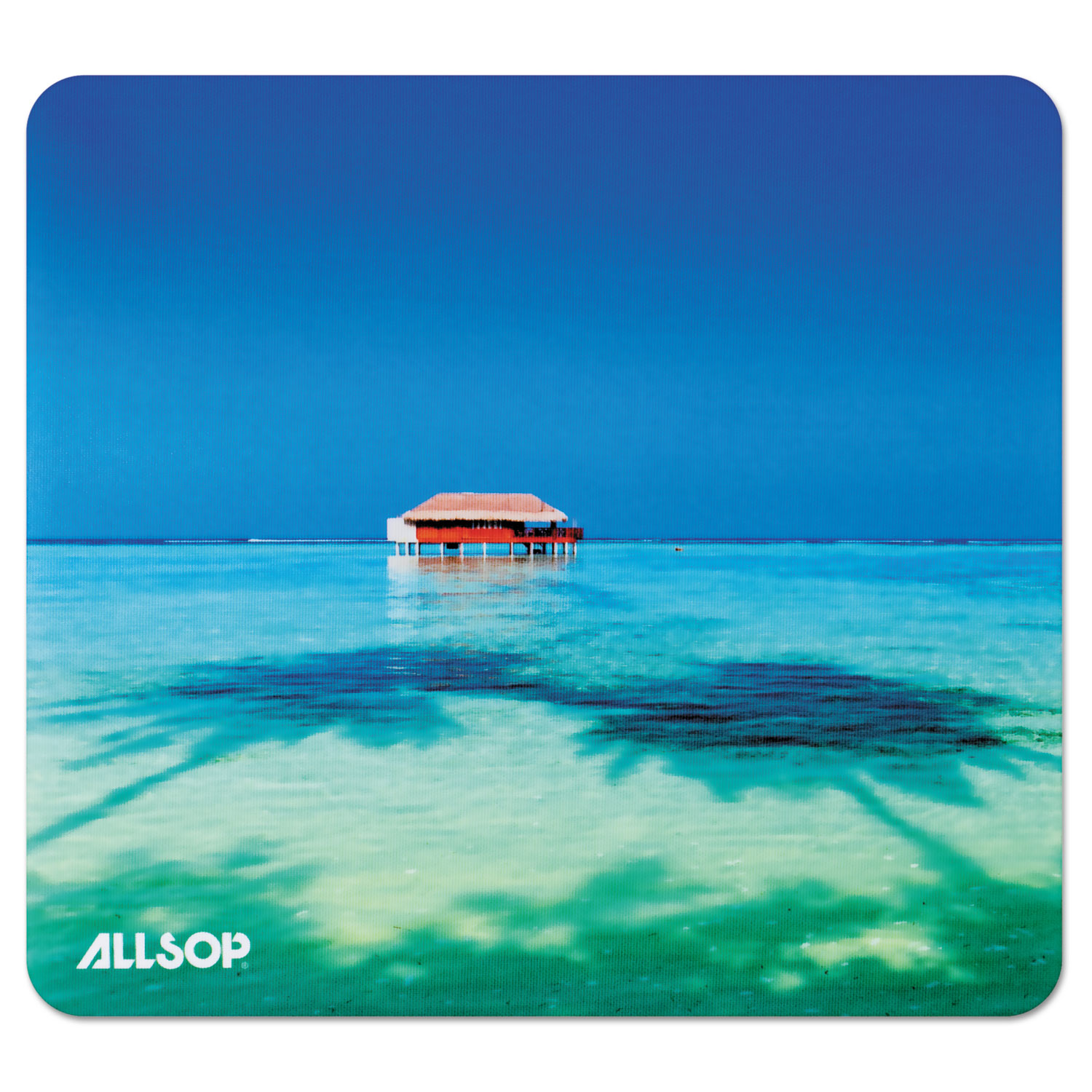 Allsop Naturesmart Mouse Pad, 8.5 x 8, Tropical Maldives Design (31625 ...