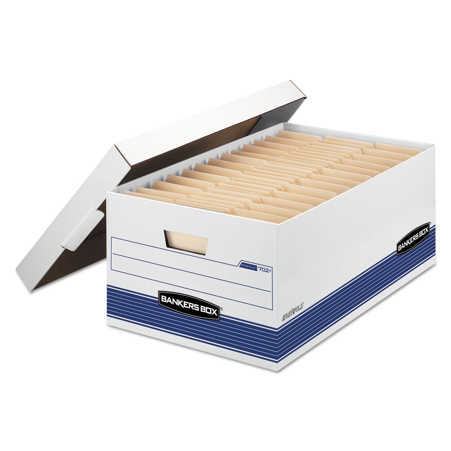 Bankers Box STOR/FILE Medium-Duty Storage Boxes, Legal Files, 15.88" x ...
