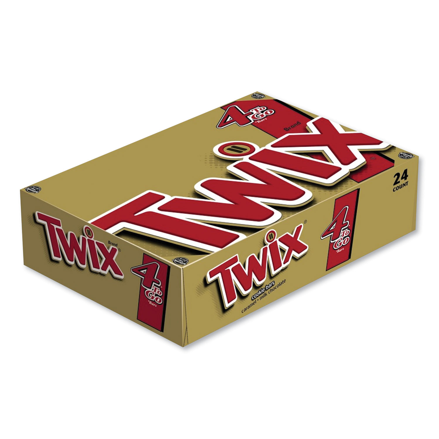 Twix Sharing Size Chocolate Cookie Bar, 3.02 oz, 24/Box (35387 ...