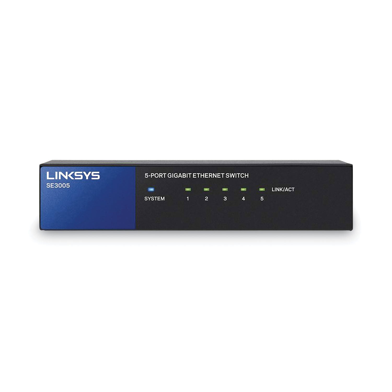 Linksys SE3005 Gigabit Ethernet Switch, 5 Ports | OfficeCrave.com