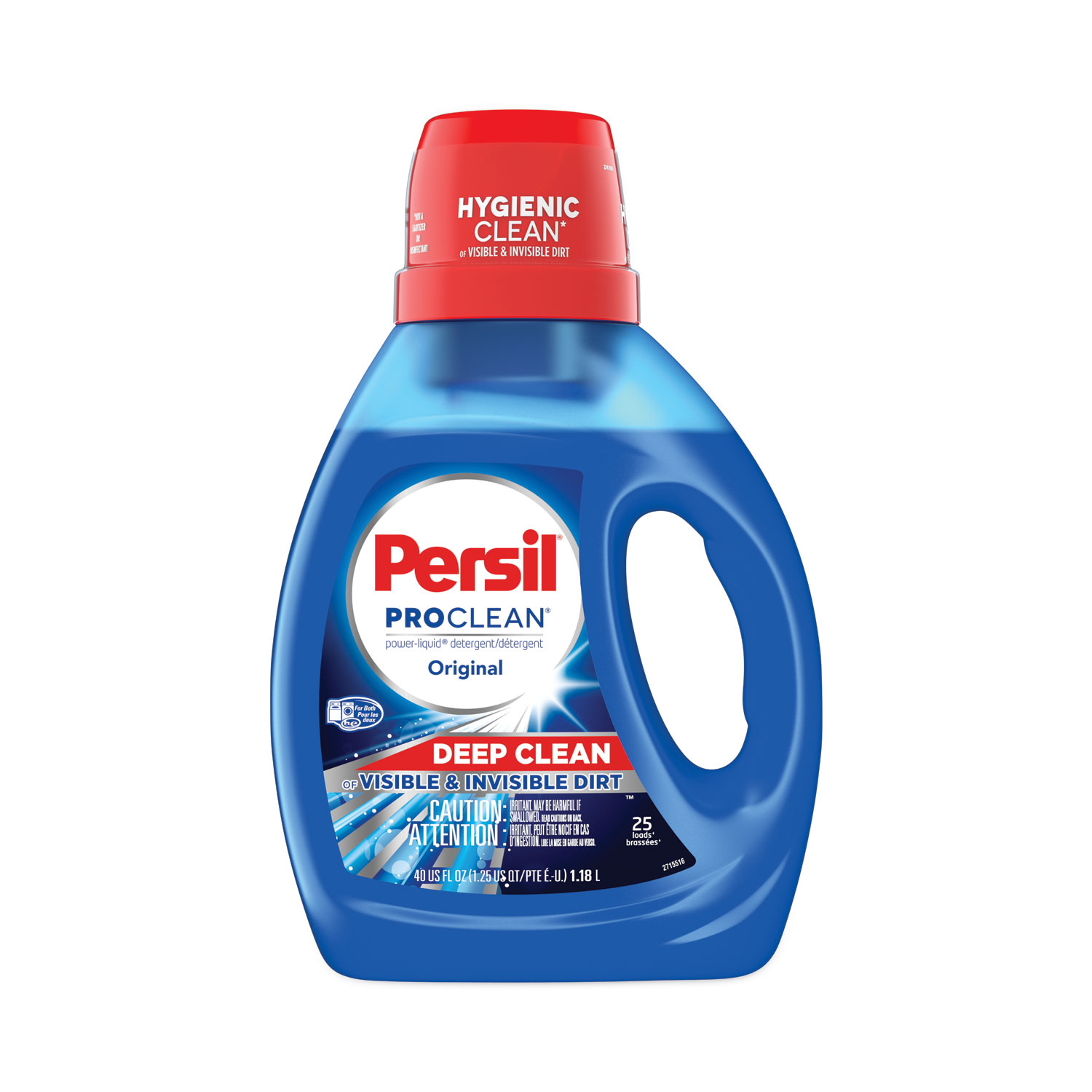 Persil Power-Liquid Laundry Detergent, Original Scent, 40 oz Bottle, 6 ...