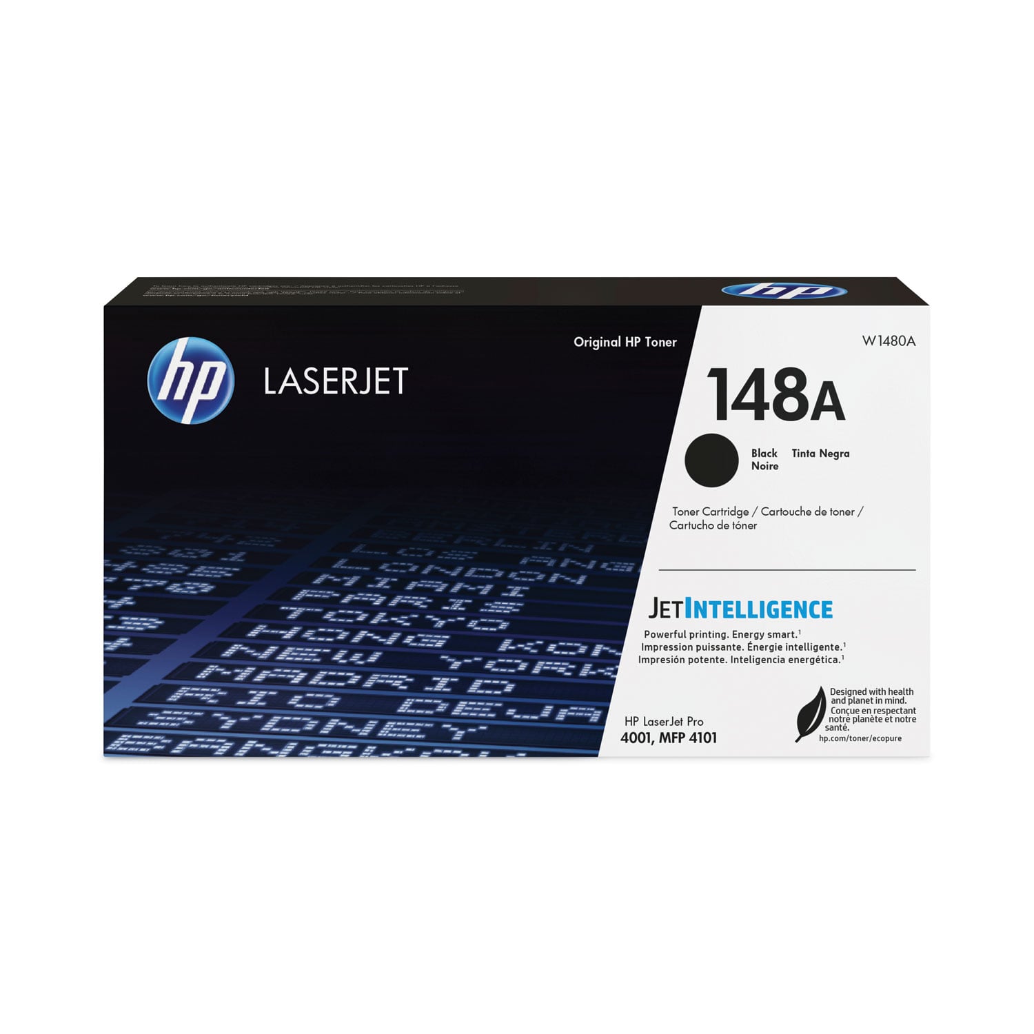 HP 148A, (W1480A) Black Original LaserJet Toner Cartridge | OfficeCrave.com