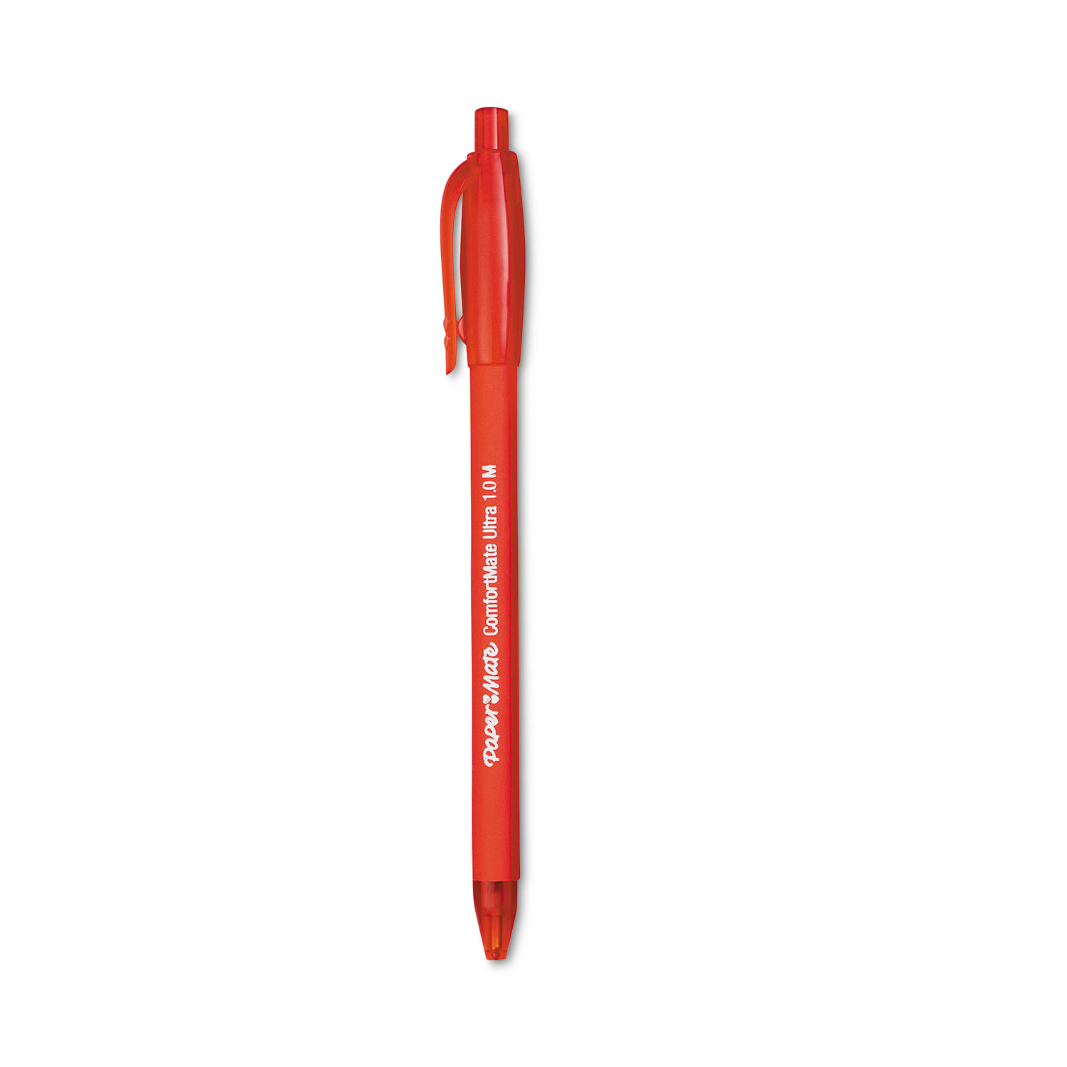 Paper Mate ComfortMate Ultra Retractable Ballpoint Pen, Medium 1mm, Red ...