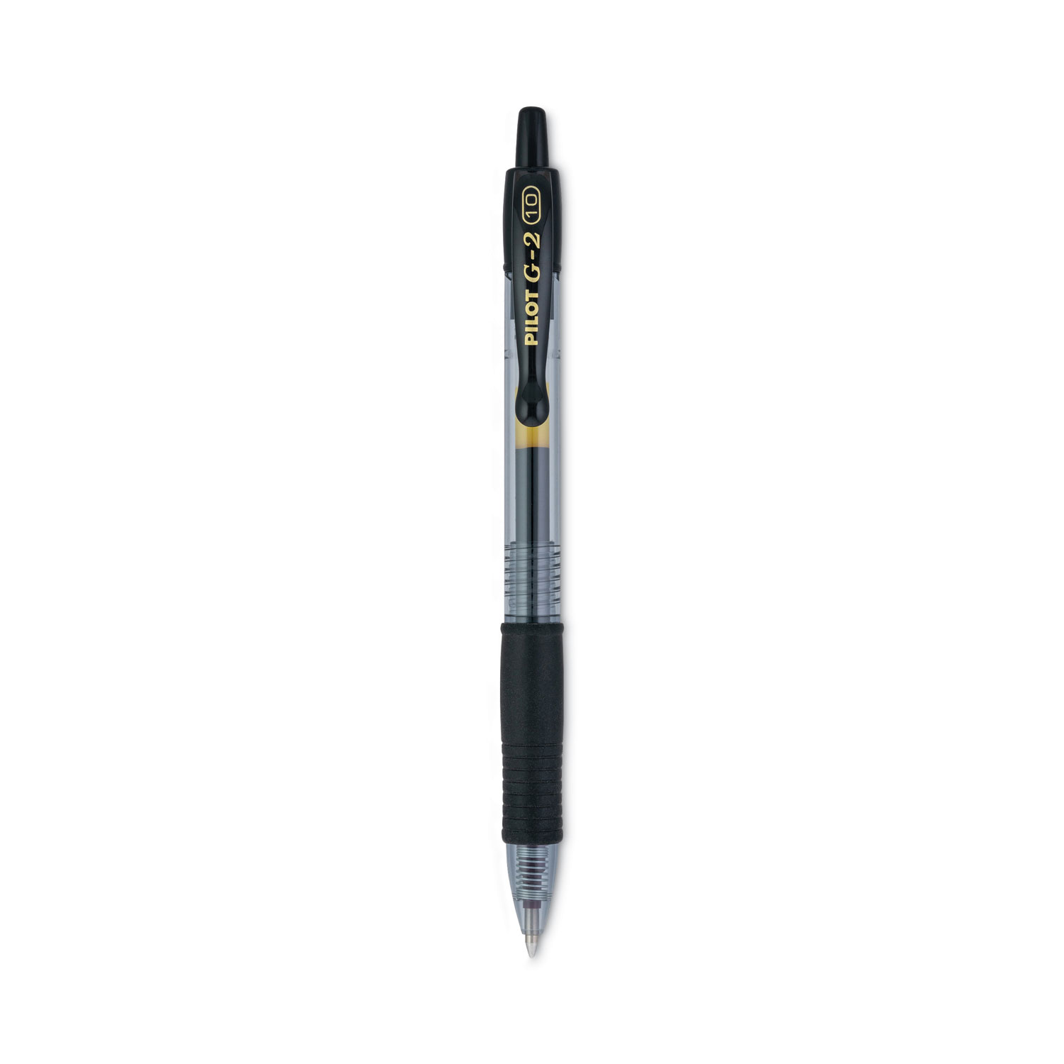 Pilot G2 Premium Retractable Gel Pen, Bold 1mm, Black Ink, Smoke Barrel ...