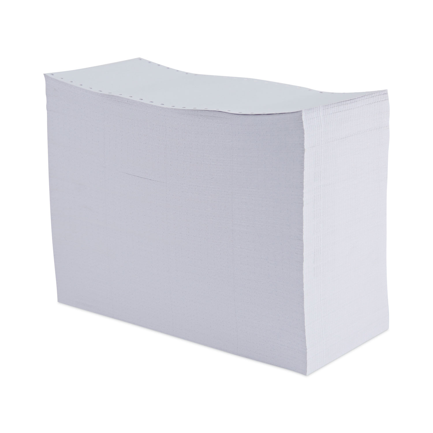 Universal Continuous Postcards, Pin-Fed, 4 x 6, White, 4,000/Carton ...