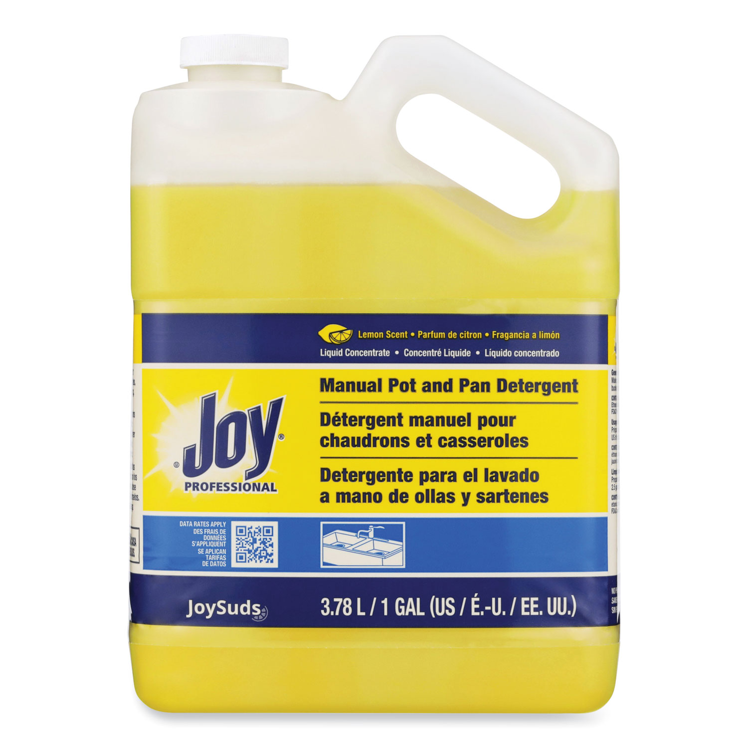 Joy Dishwashing Liquid, Lemon Scent, 1 gal Bottle (43607EA ...