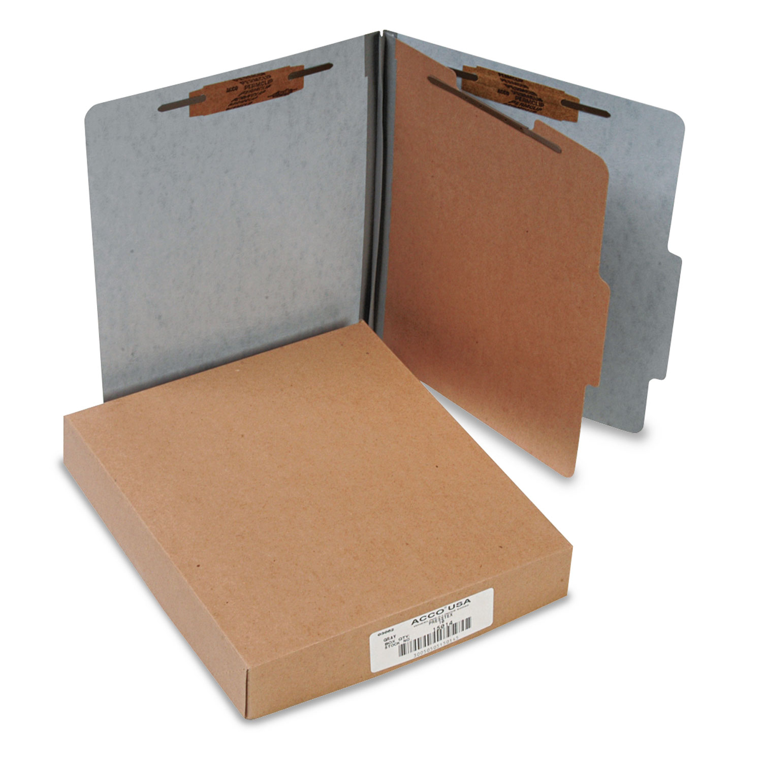 Green Folders Universal Classification Folders - 8-Section Pressboard ...