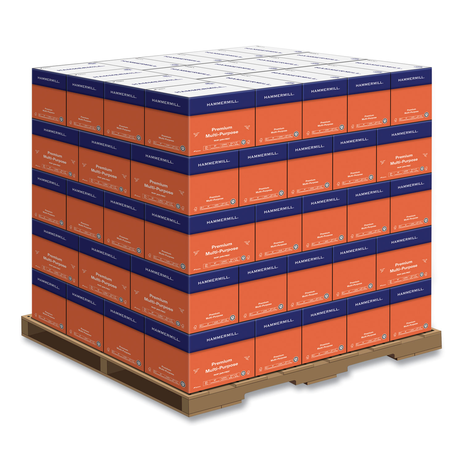 Hammermill Premium Multipurpose Print Paper, 97 Bright, 20 lb, 8.5 x 11 ...