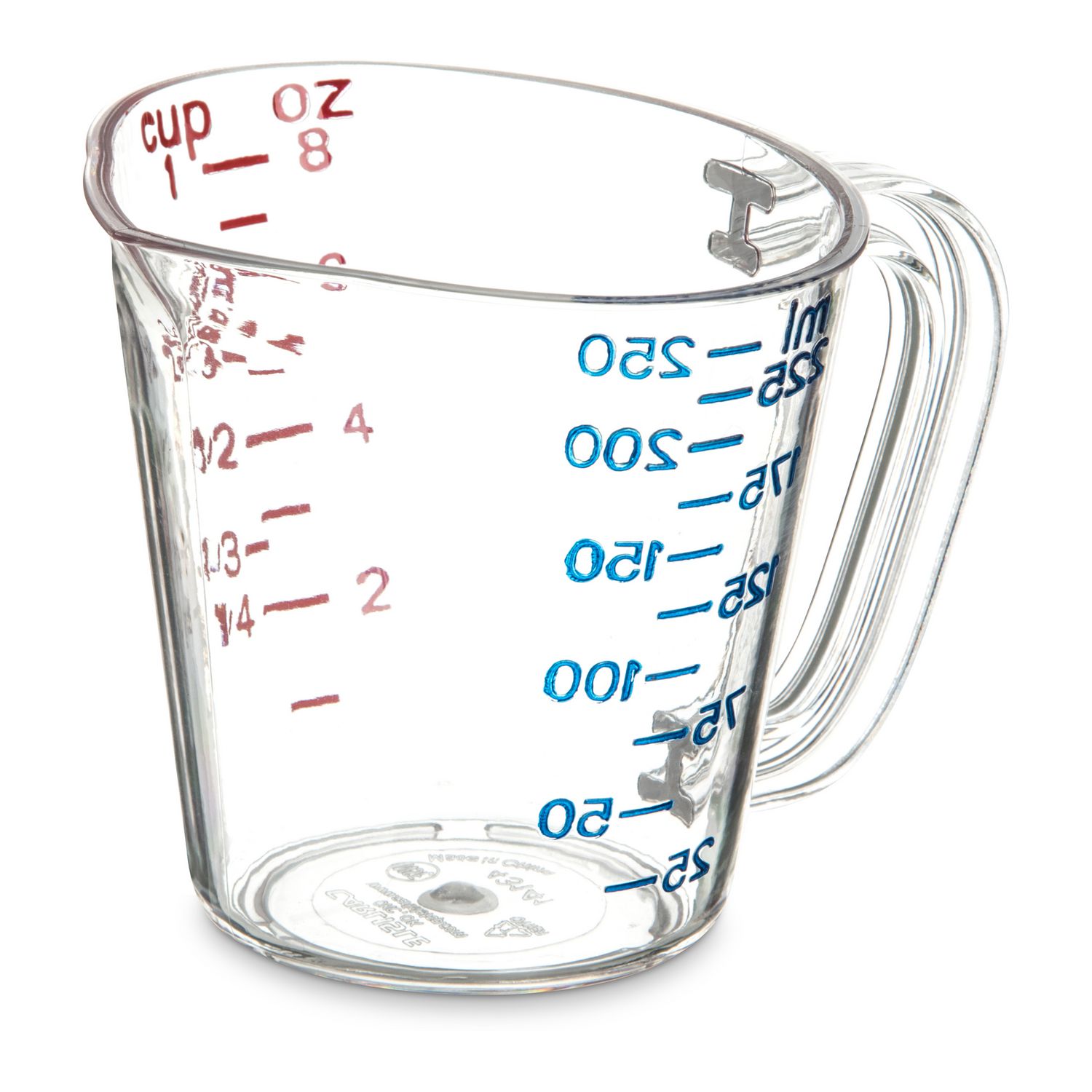 Carlisle Commercial Measuring Cup, 1 cup, Clear (4314107) | OfficeCrave.com