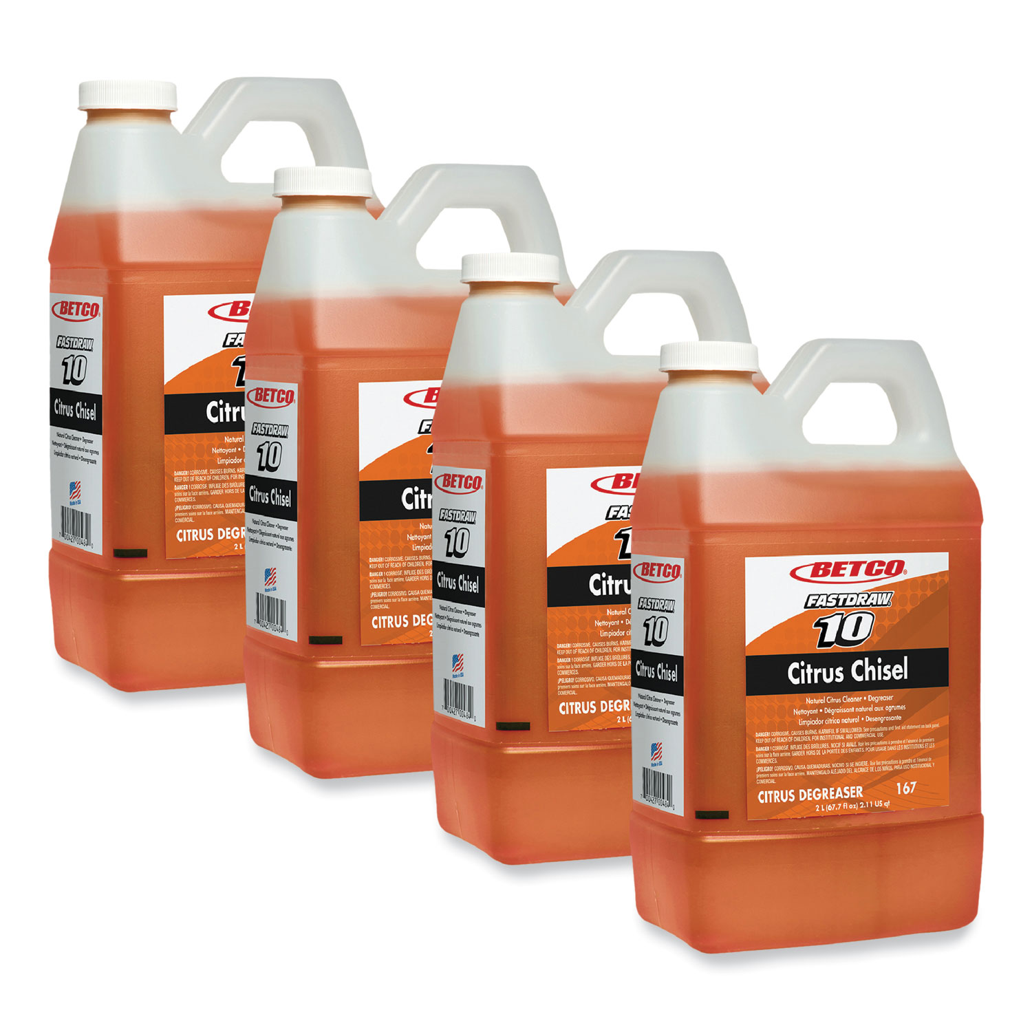 Betco Citrus Chisel Non-Butyl Citrus Cleaner/Degreaser (1674700 ...